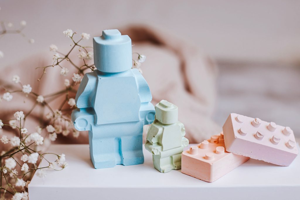 Chalk Lego Set for Boys – Rainbow Sidewalk Chalk – Shopfox