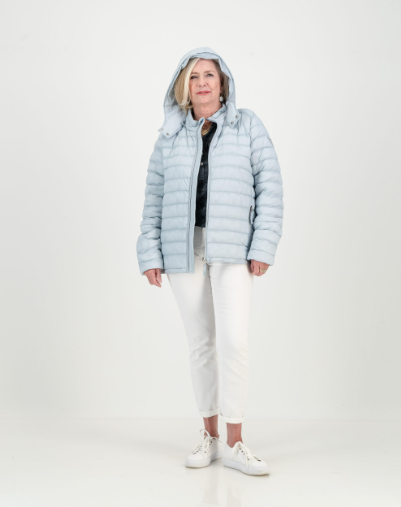 Unisex Packable Puffer Jacket – Artic Ice Blue – GiLo Lifestyle – Shopfox